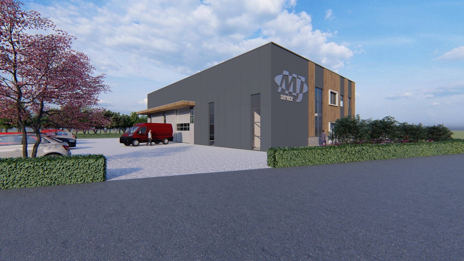 Nieuwbouw MJ service - Btec